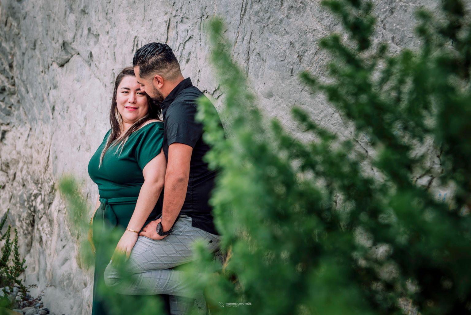 Jannett y Christian - sesión en Parque La Huasteca
